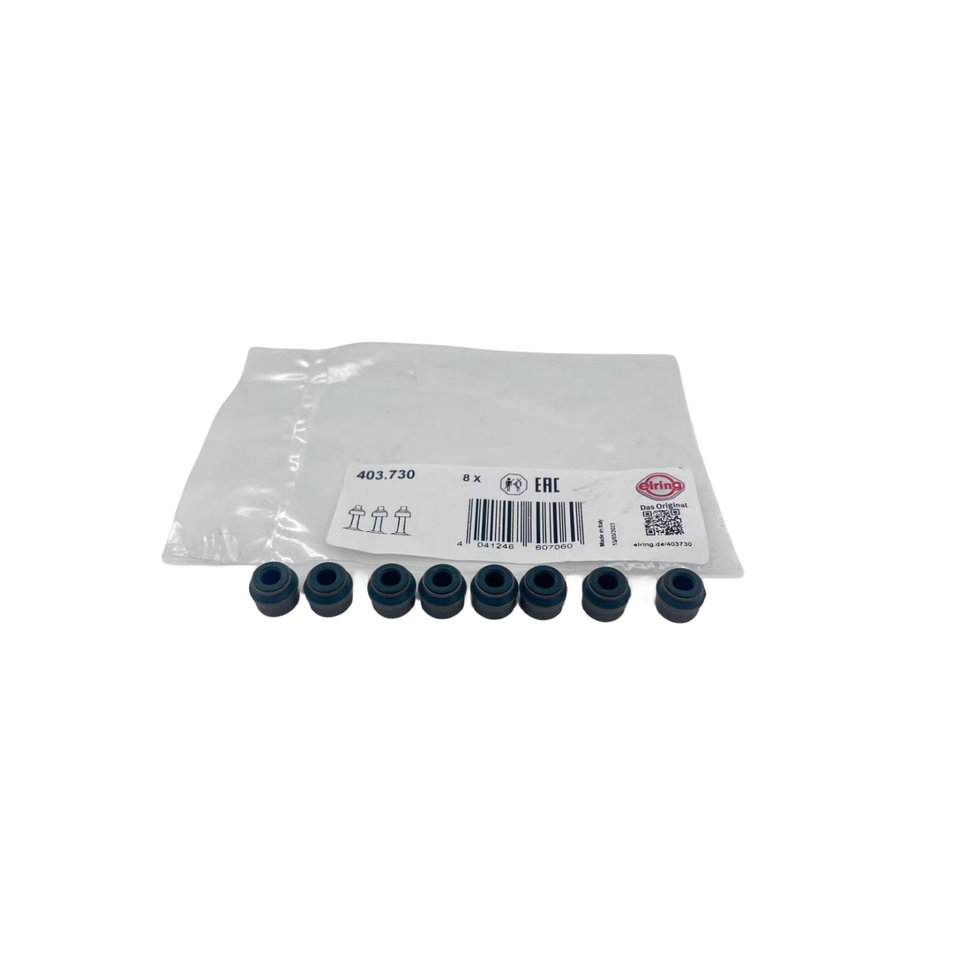 8PCS Genuine OEM Elring Valve Stem Seals 6mm 036109675A For Audi A3 A4 ...