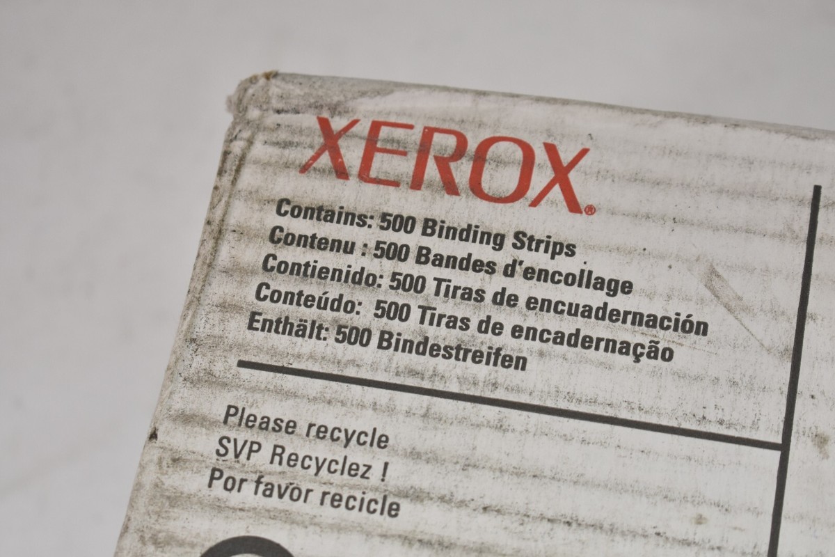Xerox Tape Binder Strips 11 Xerox Tape Binder Strips 11