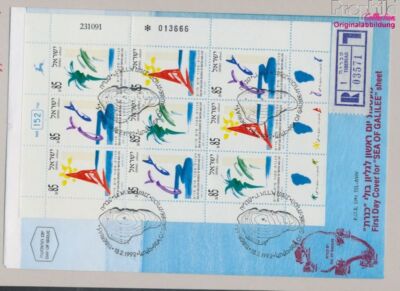 Briefmarken Israel 1992 Mi 1214-1216 Kleinbogen FDC (10331640 | eBay.de