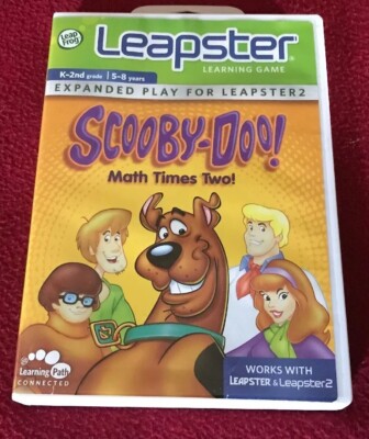 Leapfrog Leapster Learning Game: Scooby Doo Math Times Two For Leap ...