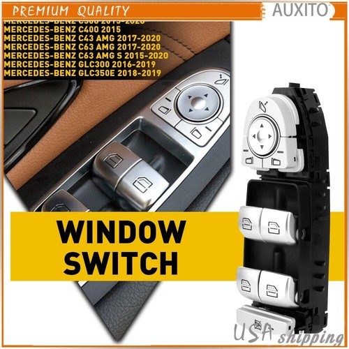 Front Left Master Power Window Switch For Mercedes Benz C300 C400 C63 ...