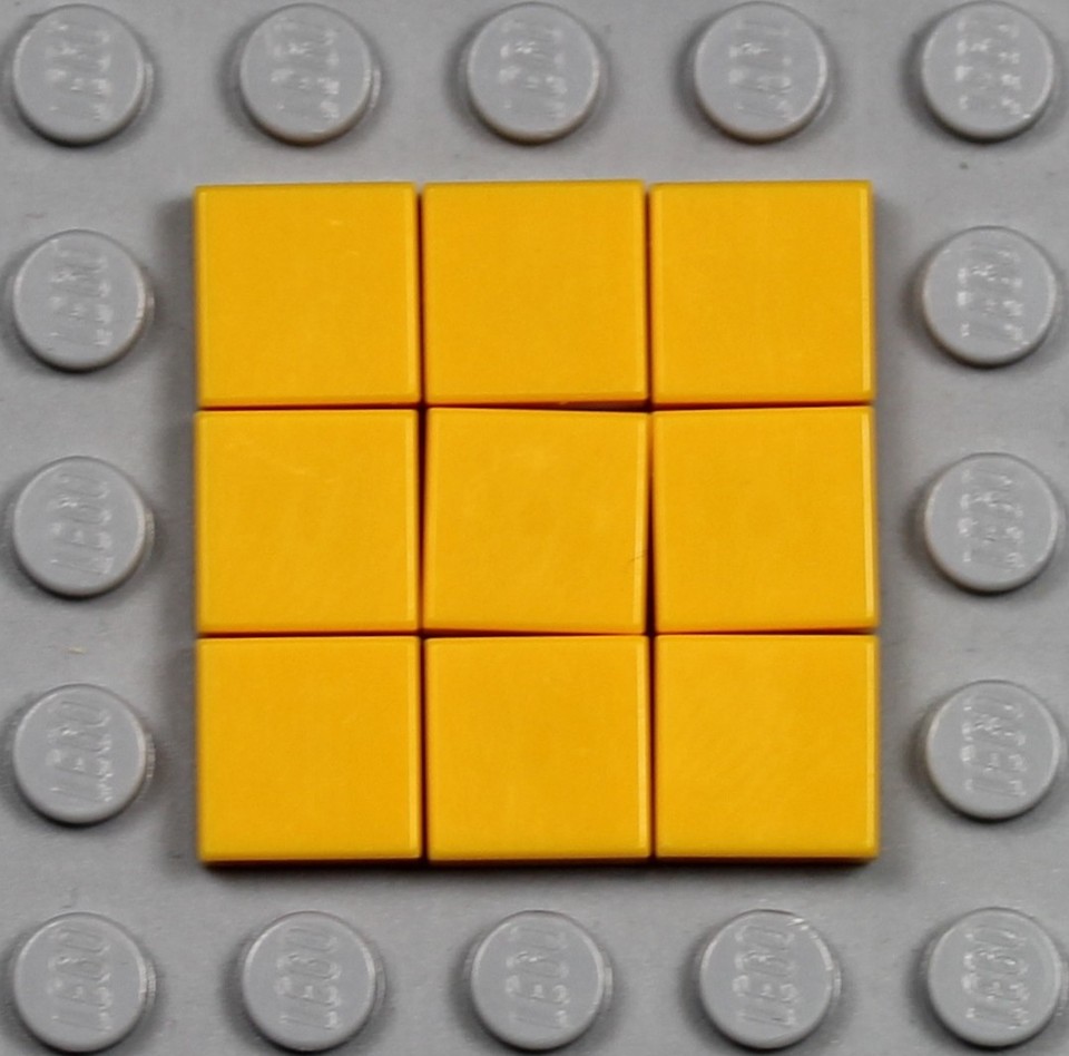 LEGO - 1x1 Square Tiles - PICK YOUR COLORS Smooth Finishing Flat Mosaic ...