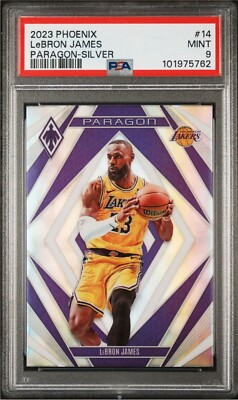 2023 Phoenix LeBron James Paragon Silver Card Psa 9!!! | eBay