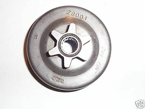 Kettenrad mit Lager 10mm/pignon/sprocket f. McCulloch timber bear 842 ...