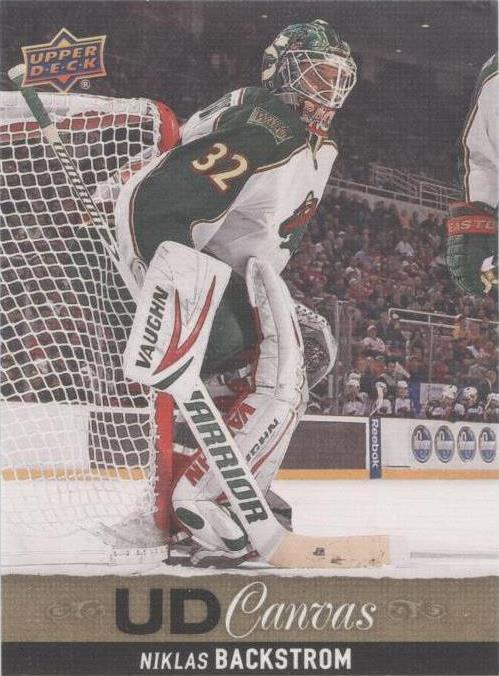 2013-14 Upper Deck - Ud Canvas Niklas Backstrom #C60 for sale online | eBay