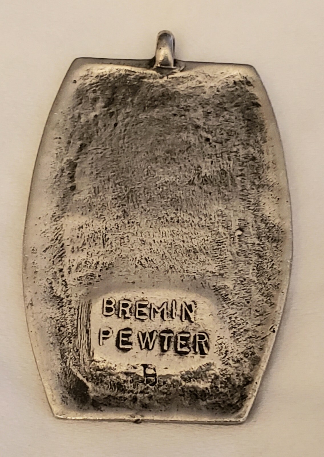 Vintage Bremin Pewter Palm Tree & Flamingo Bird Tropi… - Gem