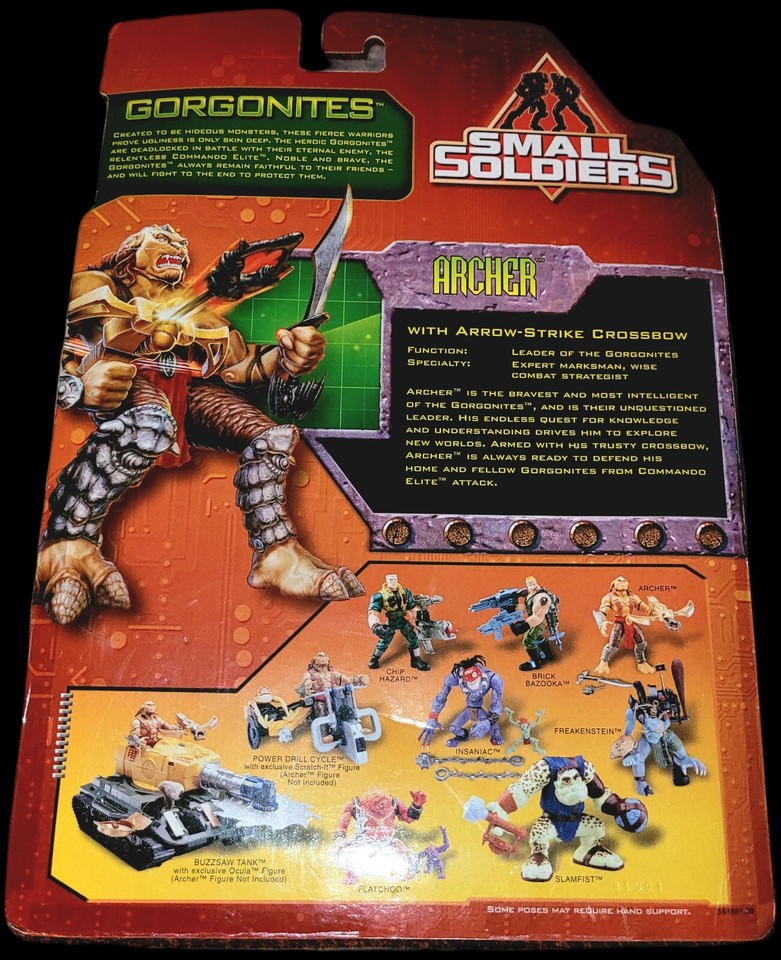 Kenner Small Soldiers Archer Gorgonite Action Figure 787551802696| eBay