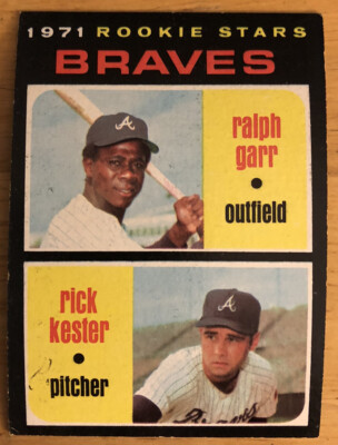 1971 Topps Braves Rookie Stars Ralph Garr Rick Kester Low-Grade | eBay