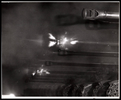 CUBAN MILITARY IMPRESSIVE ARMY TANKS SHOOTING PRACTICE CUBA 1958 PHOTO ...