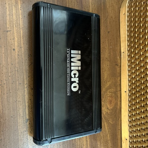 iMicro 3.5” SATA&IDE HDD Combo Enclosure IMBS35G-BK | eBay