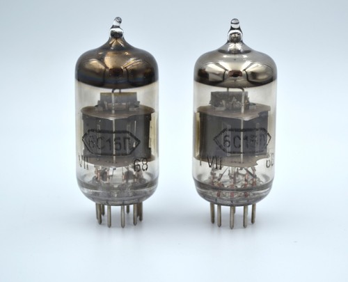 2pcs 6S15P MATCHED PAIR Same Date Triode used Tubes WE437 6S45P | eBay