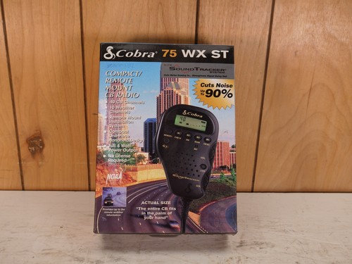 COBRA 75 WX ST 40-CB RADIO W/ SoundTracker System NEW IN BOX | eBay