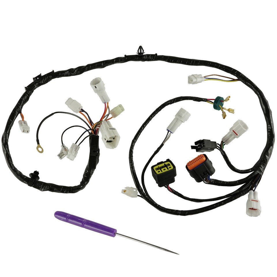 2005-2008 Suzuki QuadSport LTZ400 ATV Caltric Wiring Harness For ...