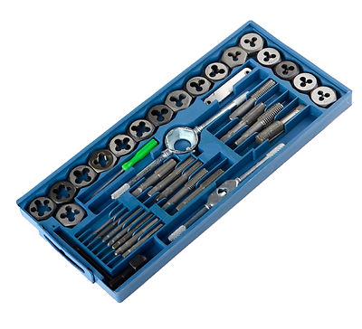 METRIC Tap and Die Set 40 Piece NEW with Case | eBay