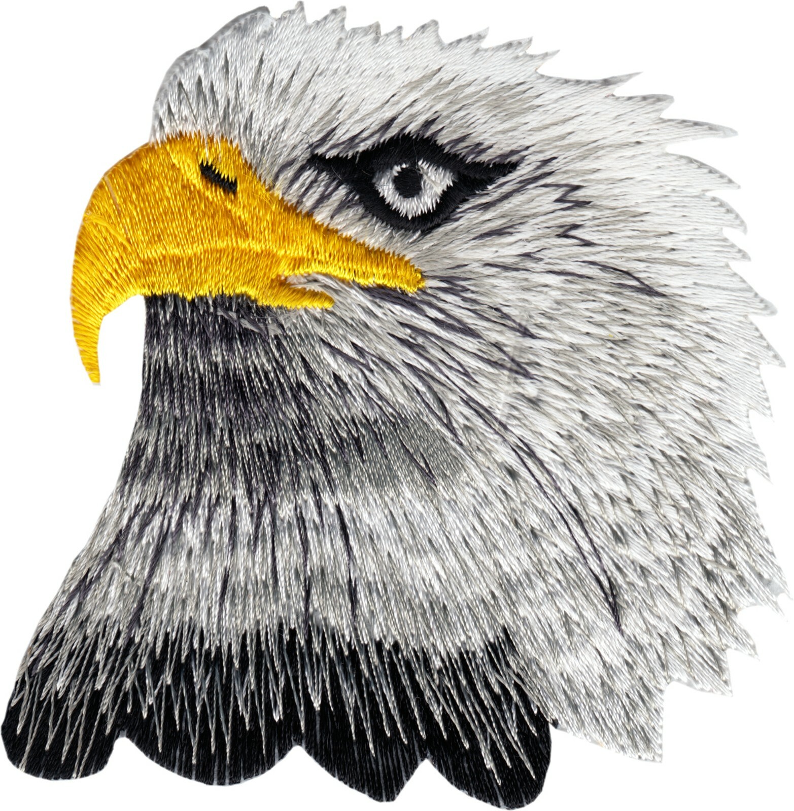 Patch - Bald Eagle Head United States America USA Patriotic Bird Iron ...