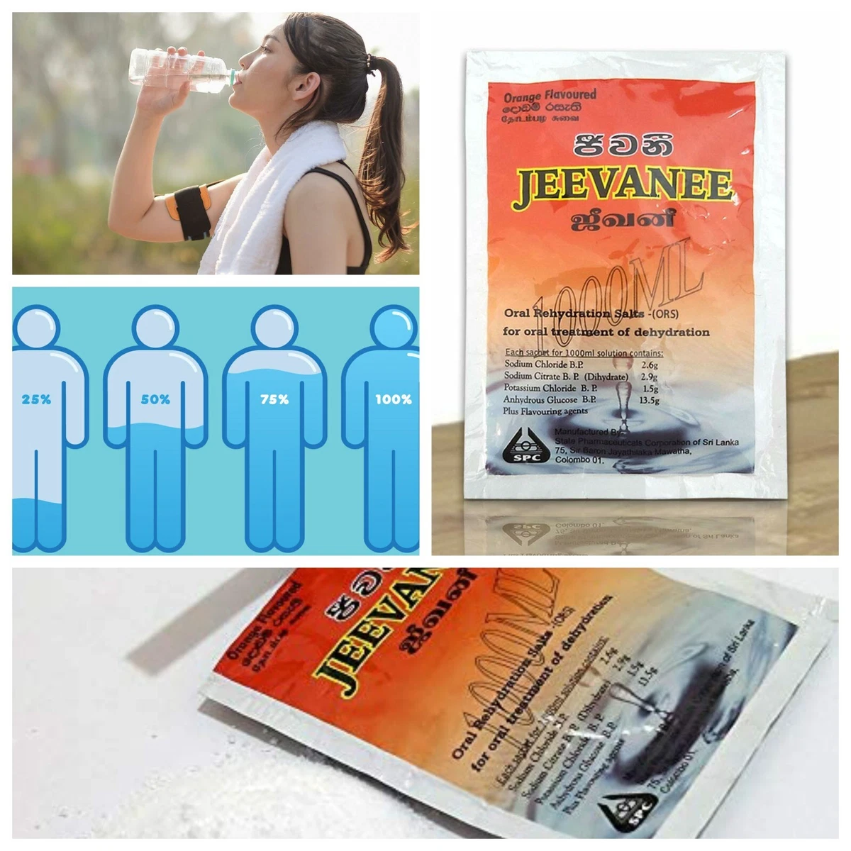 Oral Rehydration Solution Packets