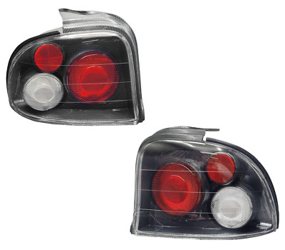 Fits 1995-1999 Dodge Neon Carbon Fiber Rear Tail Brake Lights Lamps | eBay