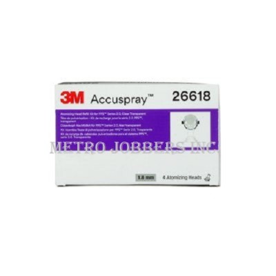 3M 26618 1.8MM Accuspray Atomizing Head Refill Pack for 3M™ PPS Series ...