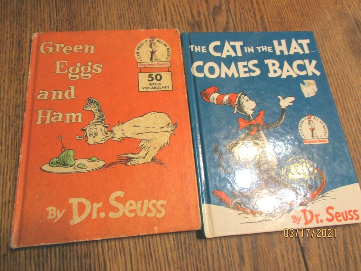 Green Eggs And Ham Back Book Cover
