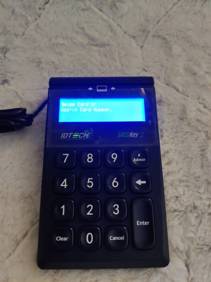 ID TECH SREDKey 10-Key Keypad with MagStripe Reader IDSK2-534E *NOB* | eBay