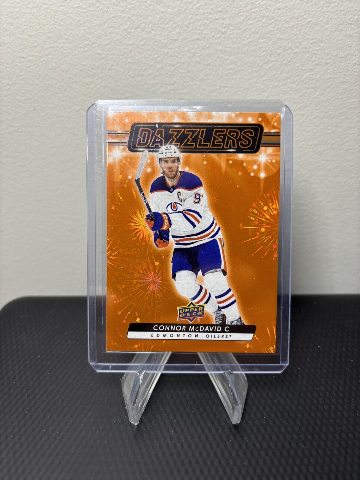2023-2024 Upper Deck Series 2 Connor McDavid Dazzlers Orange | eBay
