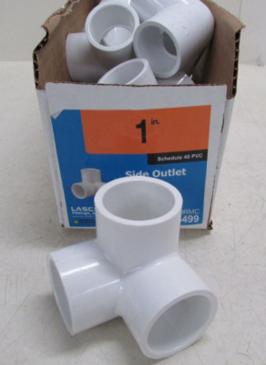 NEW! Charlotte Pipe 1-in 90-Degree Schedule 40 PVC Side Outlet Elbow ...