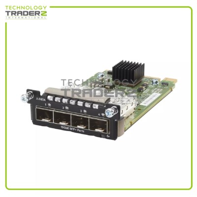 ** JL083A HP Aruba 3810M Quad-Ports SFP+ Expansion Module ** | eBay