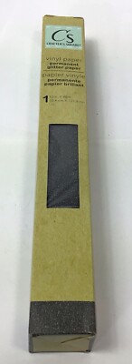 Crafters Square Vinyl Paper Permanent Glitter Paper 12” X 48” | eBay