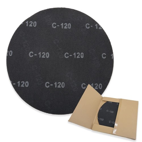 17" Sanding Screen Discs 120 Grit - Black Silicon Carbide - 10 pk ...