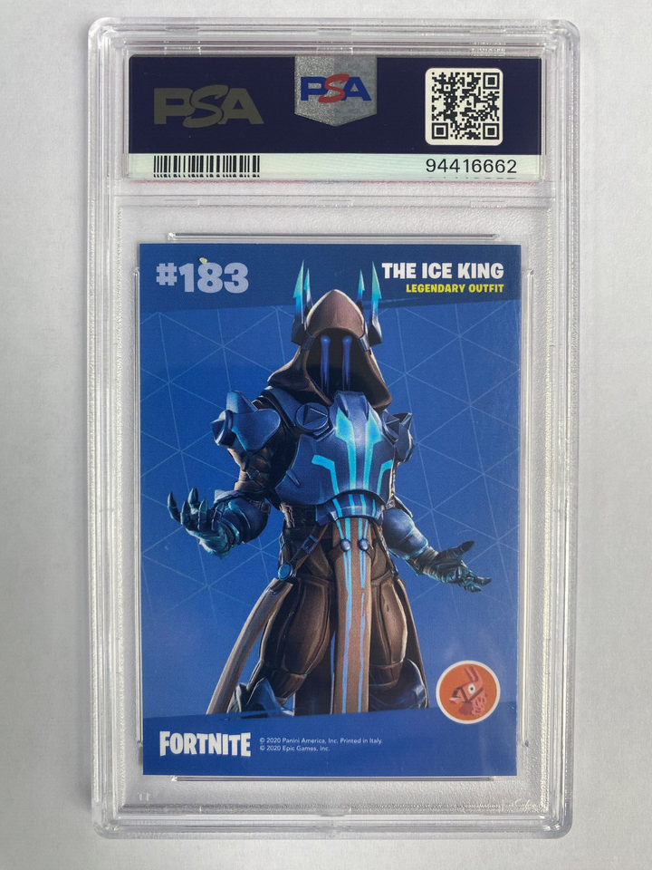 2020 Panini Fortnite The Ice King Cracked Ice PSA Gem Mint 10-Italy | eBay