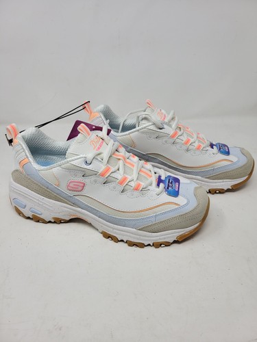 New Women's Skechers D'Lites Bold Views 149589/NTMT Athletic Shoes Size ...