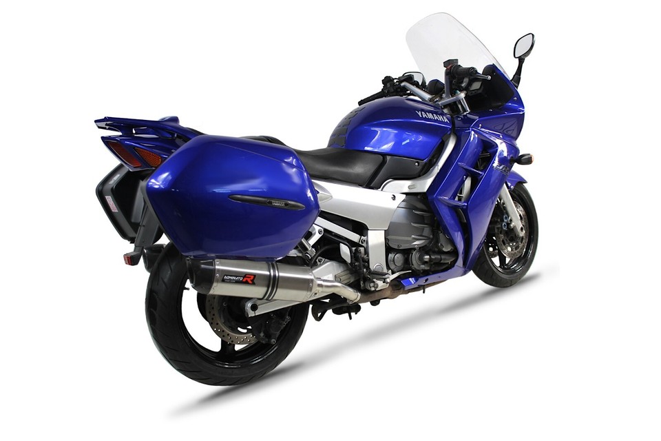 FJR 1300 Exhaust Silencer Muffler HP1 DOMINATOR | 10063 | Silver ...