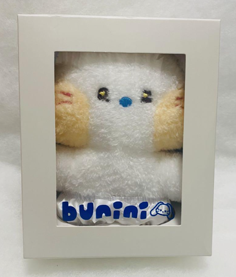 New NewJeans LINE Friends pop-up HAERIN Bunini plush doll WHITE ...