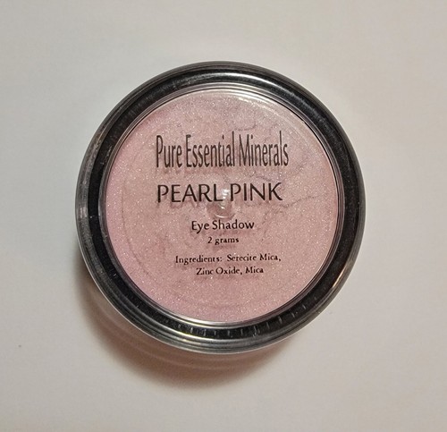 PURE ESSENTIAL MINERALS BARE EYES SHADOW - PEARL PINK 10g jar/ 2 g ...