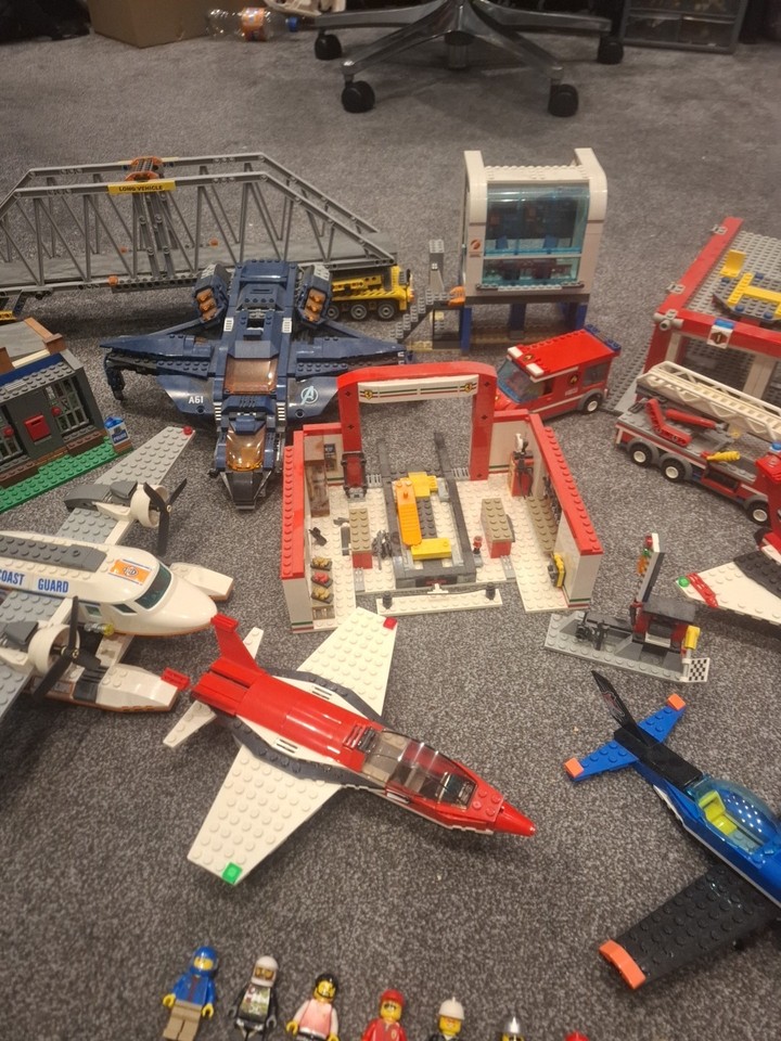 Lego. Job Lot Of Sets With Some Minifigures. Please Read Description ...