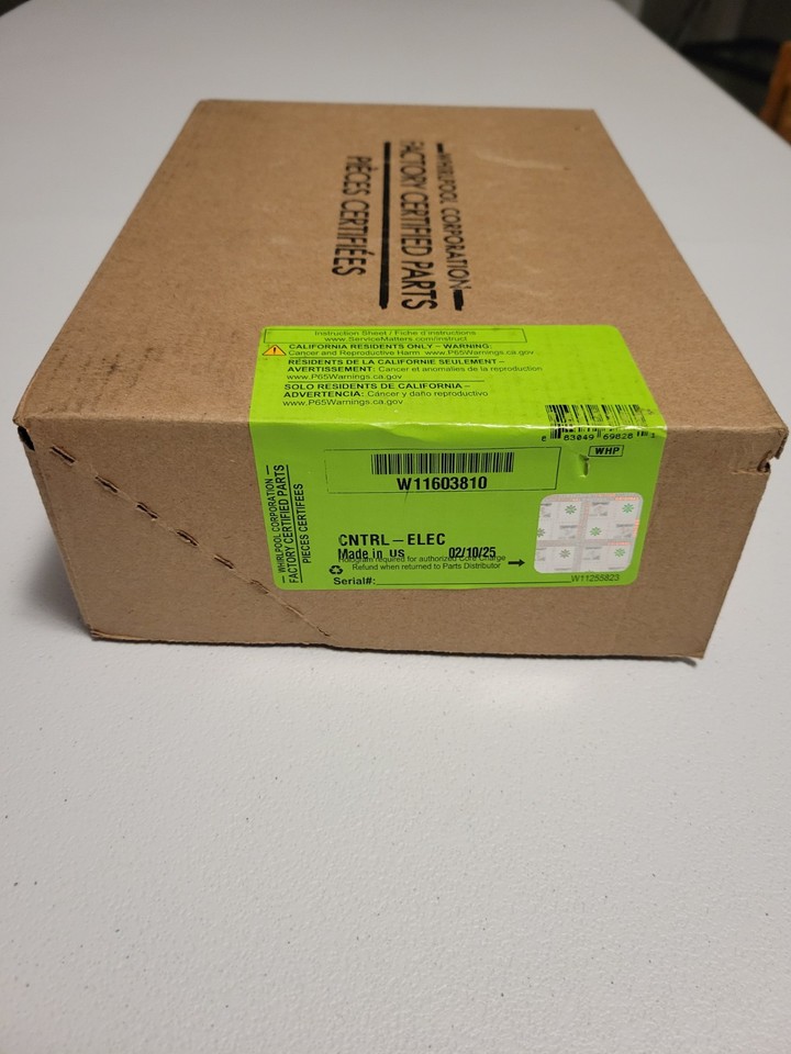 Genuine OEM Whirlpool Washer Electronic Control Board W11578565 ...