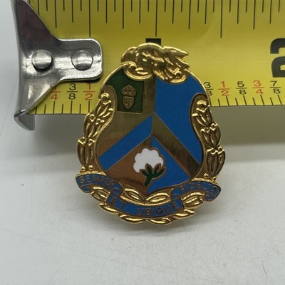 U.S. Military 346th Infantry Regiment Crest DI DUI Pin Clutch SEMPER ET ...