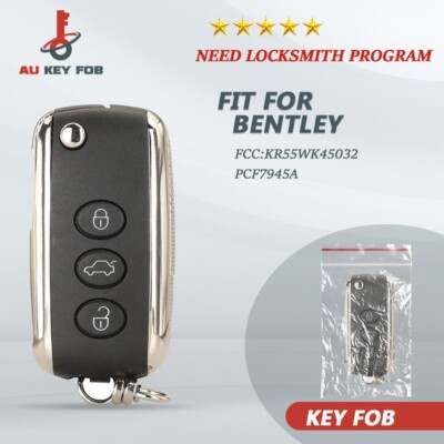 3B for 2006-2016 Bentley Continental GT Flying Spur Remote Key Fob ...