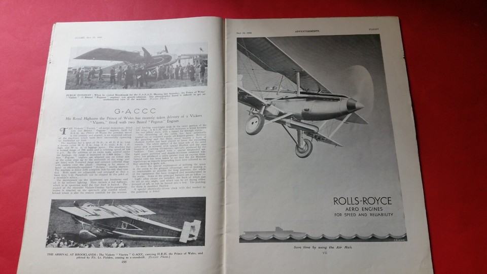 Flight Magazine 1933 | eBay UK