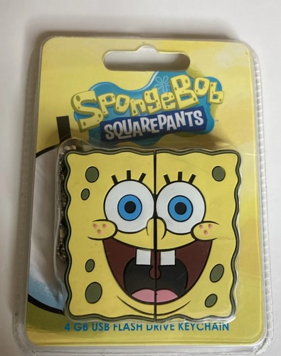 Nickelodeon Spongebob Squarepants 4gb USB Flash Drive Keychain New In ...