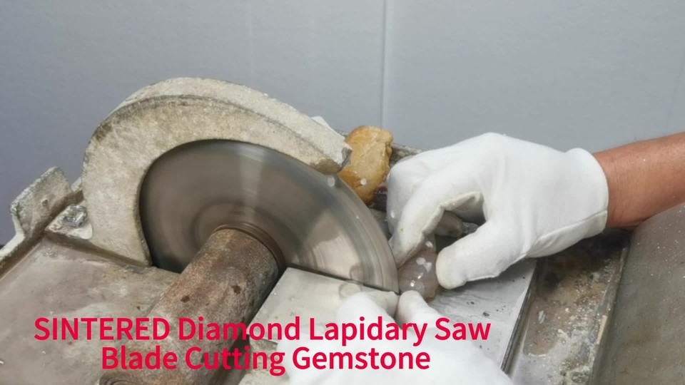 12" 300mm Sintered Lapidary Agate arbor 25mm Diamond Rock Saw Blade | eBay