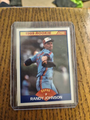 Randy Johnson, Score, 1989, #645, Rookie | eBay