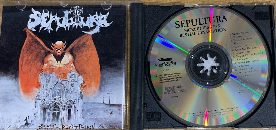 Morbid Visions/Bestial Devastation by Sepultura (CD, 1998) | eBay