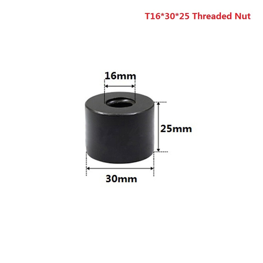 T16*4 Trapezoidal Right-Hand Threaded Screw Rods Length 250/500mm ,T16 ...