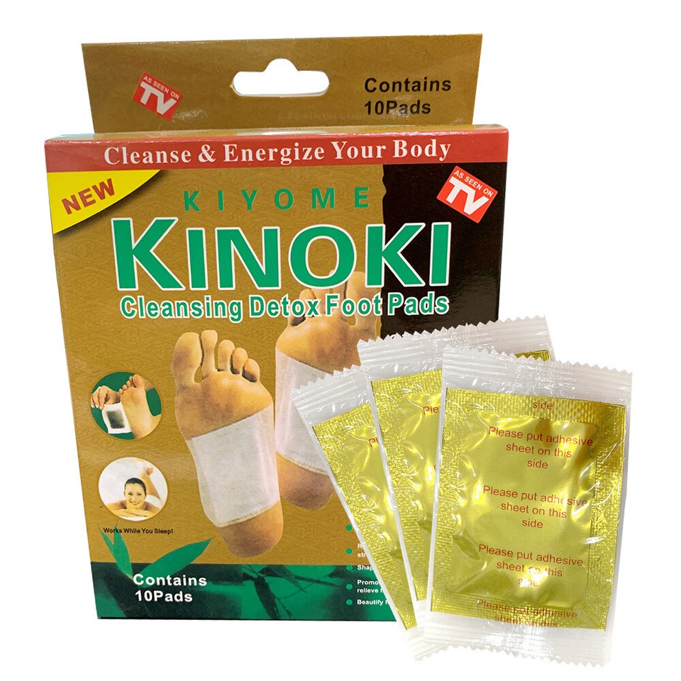 150Pcs Kinoki Gold Premium Detox Foot Pads Organic Herbal Health 100% ...
