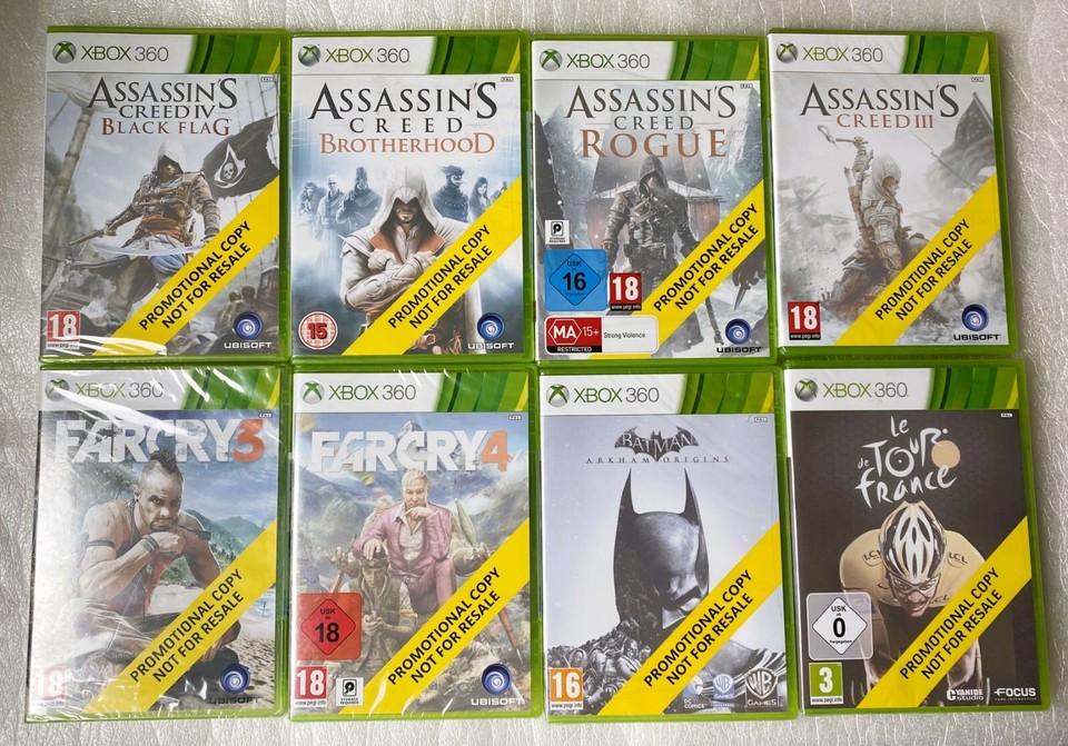 XBOX 360 PROMO/PROMOTIONAL GAMES - FULL GAME - REGION PAL - BRAND NEW ...
