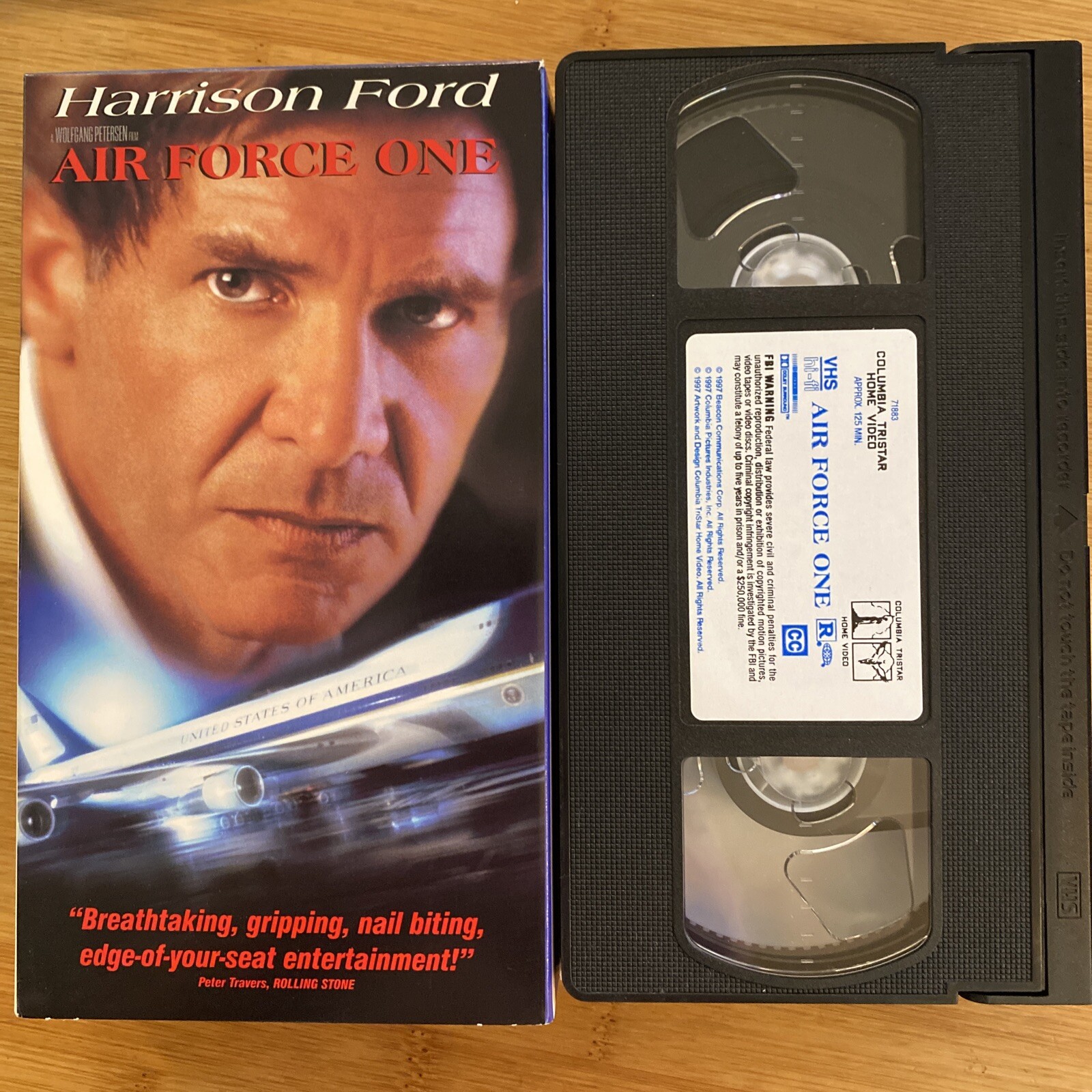 Air Force One (VHS, 1998) 43396718838| eBay
