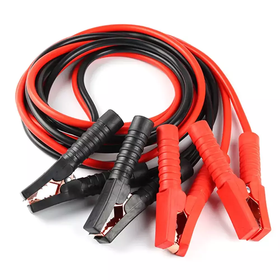 2 Gauge Heavy Duty Automotive Booster Cables Jumper Cables for Car ...