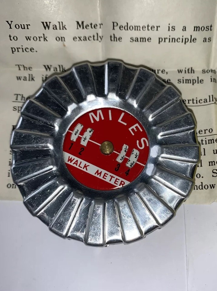 Walk-Meter Pedometer Measuring Miles Walked FREE SHIPPING | eBay