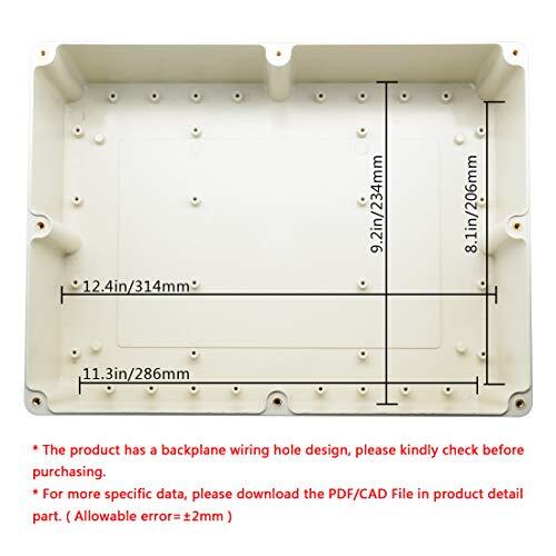 Waterproof Dustproof IP65 ABS Plastic Junction Box Universal Electric ...